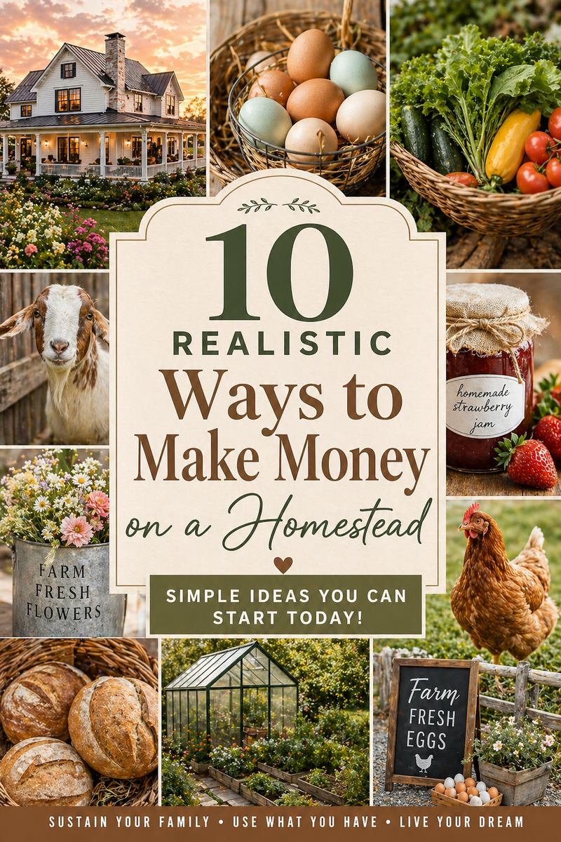10 Ways to Make Money on a Homestead (Beginner Friendly Ideas) – The ...